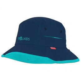 Trollkids - Kids Trollfjord Hat - Hut Gr 48-52 cm - 2-5 Years blau