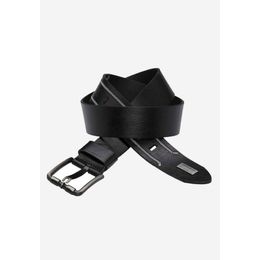 Cipo & Baxx Cipo & Baxx Ledergürtel in schlichtem Design, schwarz