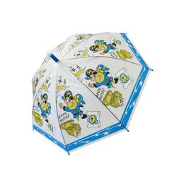 DOTMALL Taschenregenschirm Taschenschirm Umgekehrter Regenschirm Kinderschirm Blau