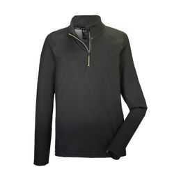 Killtec Langarmshirt &raquo;KSW 164 BYS LS SHRT&laquo; olivgr&uuml;n 140 140 Kids Funktionsshirt mit coolem Farbverlauf und Stehkragen