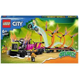 Lego City 60357 LEGO® CITY Stunttruck mit Feuerreifen-Challenge