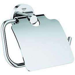 Grohe Essentials Papierhalter 40367001 chrom, mit Deckel