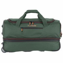 Travelite Basics 2- Rollen Reisetasche 55 cm dunkelgrün