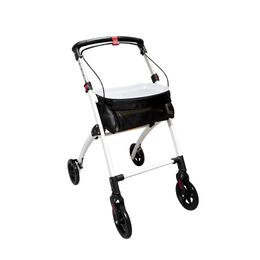 Ridder Indoor-Rollator / Wohnraumrollator Pit wei&szlig;