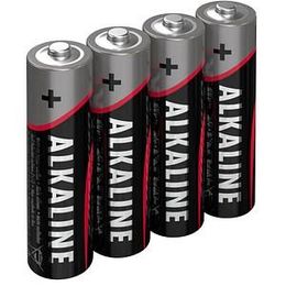 4 Ansmann Batterien Red Alkaline Mignon AA 1,5 V