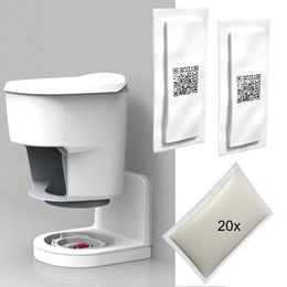 Clesana Toilette C1 L-Adapter SET - Folienliner / Absoberbeutel