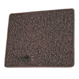 Procar Heizteppich 230 V, 60 x 100 cm, dunkelbraun
