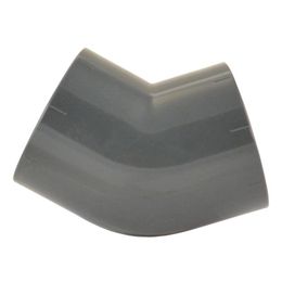 Lilie Winkel-Verbinder 45 Rohrstecksystem GrauGelb