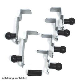 REMIS 90x60 Befestigungsklammern Montageset 36-45 mm