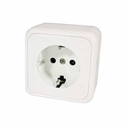 Haba Steckdose 1-fach mit Bodenplatte 230 V