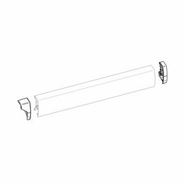 Frontblendenendkappen eloxiert Thule 9200 links und rechts (Nr. 1500602496)