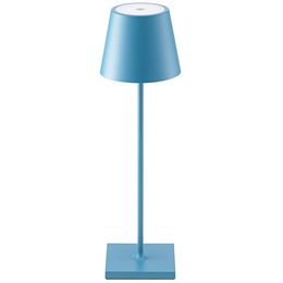 Sigor Akku-Tischleuchte Nuindie 380 mm, blau