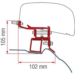 Fiamma Kit F40 Mercedes V-Klasse ab 2014