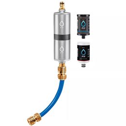 ALB FILTER Fusion Active+Nano Trinkwasserfilter - Mobil mit Koffer, silber