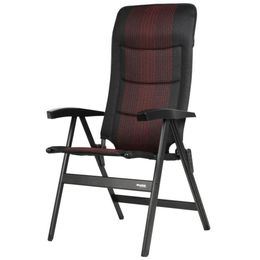 Westfield Campingstuhl Avantgarde Noblesse bordeaux, schwarz