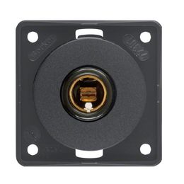 Berker Integro Flow 12 V DIN Steckdose klein, anthrazit