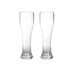 Gimex Weizenbierglas klar (2er Set)