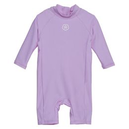 Color Kids - Langarm-Schwimmanzug SOLID in lavender mist, Gr.98