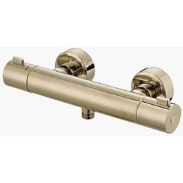 Brausethermostat Prag lightgold Verbrühschutz bei 38° c Cool Touch - Primaster