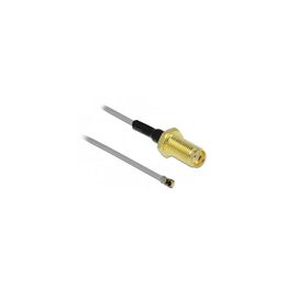 Delock 90404 - Antennenkabel SMA-Buchse Bulkhead auf MHF® 4L... Computer-Kabel