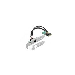 Delock 95266 - Mini PCIe I/O PCIe Full Size 1x RJ45 Gigabit LAN Computer-Adapter