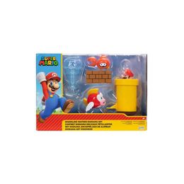Jakks Super Mario 6.5cm Diorama Set Sparkling Waters