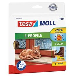 Tesa Tesamoll® E-Profil Fenster-Dichtungsband braun 9,0 mm x 10,0 m 1 Rolle