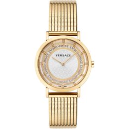 Schweizer Uhr Versace "NEW GENERATION, VE3M00522" Armbanduhren goldfarben Damen Quarzuhren