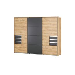 Schwebetürenschrank Saigon - holzfarben - 273 cm - 213 cm - 64 cm - Sconto