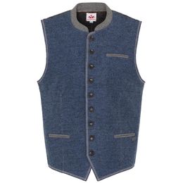Spieth & Wensky Spieth & Wensky Traditional Vest 'Novum' male Blue size 50