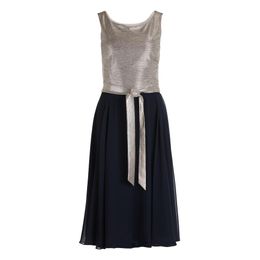 Vera Mont Cocktailkleid Damen Größe 44 navy / silber