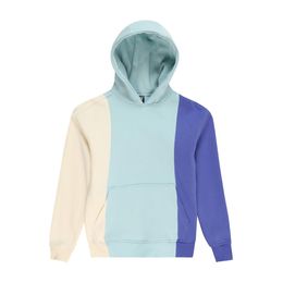 Urban Classics Sweatshirt M&auml;dchen Gr&ouml;&szlig;e 140/152 creme / t&uuml;rkis / violettblau