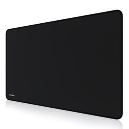 Titanwolf Gaming Mauspad XXXL Speed Mousepad 1000 x 600 x 3 mm, große Tischunterlage, rutschfest, abwaschbar, Geschwindigkeit & Präzision, schwarz