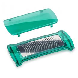 Genius Reibeaufsatz Nicer Dicer Fusion Reib-Einsatz, fein, inkl. Abdeckung, dunkelgrün