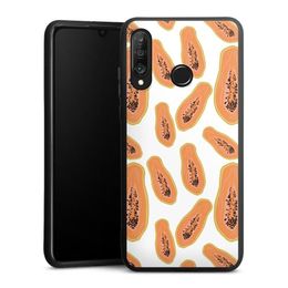 DeinDesign Handyhülle Papaya, Huawei P30 Lite Premium Silikon Hülle Premium Case Handy Schutzhülle