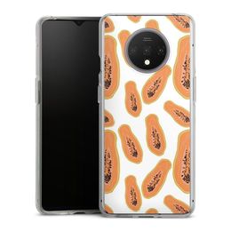 DeinDesign Handyhülle Papaya, OnePlus 7T Silikon Hülle Bumper Case Handy Schutzhülle