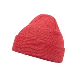 MSTRDS Beanie MSTRDS Accessoires Beanie Basic Flap (1-St), rot