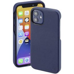 Hama MagCase Finest Sense Cover Apple iPhone 12 mini Blau MagSafe kompatibel