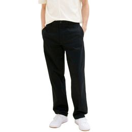 Tom Tailor Denim Chinohose, schwarz