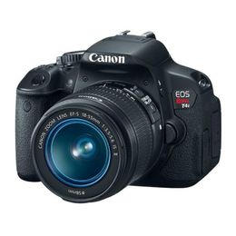 Spiegelreflexkamera - Canon EOS Rebel T4I Schwarz + Objektivö Canon EF-S 18-55mm f/3.5-5.6 IS II