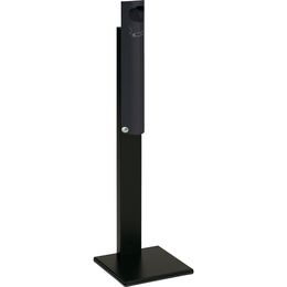 Var Standascher, Stahlblech, HxBxT 1250 x 310 x 310 mm, anthrazit