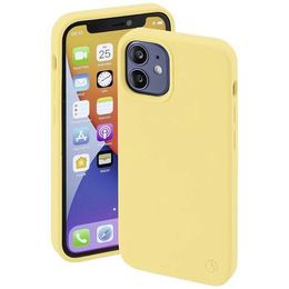 Hama MagCase Finest Feel PRO Cover Apple iPhone 12 mini Gelb MagSafe kompatibel