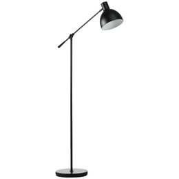 HOMCOM Stehlampe mit E27 Sockel schwarz (Farbe: schwarz)