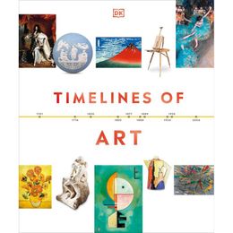 Timelines of Art - Dk, Gebunden