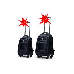 BLITZER Business-Trolley Business Rucksack mit Trolley Funktion im Set (40L +60L)