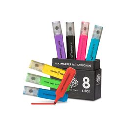 OfficeTree Marker Textmarker mit Spruch nett