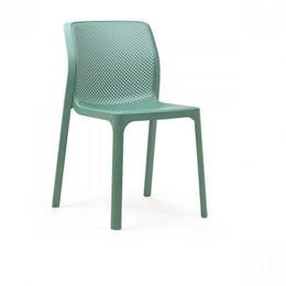 Stuhl Nardi Bit Gartenmöbel, für Bar und Restaurant aus Polypropylen-Glasfaser -Packung mit 1 Stück / Weide
