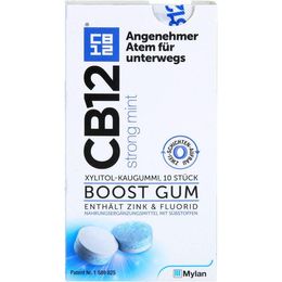 CB12 boost strong mint Kaugummi 10 St