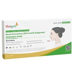 Antigen Selbsttest SARS-CoV-2 Hotgen Biotech Nase 1 St