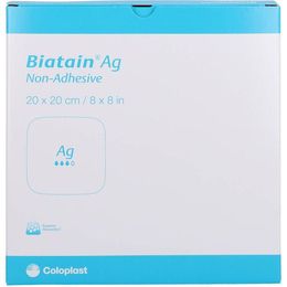 B2B Medical Biatain Ag Schaumverband 20x20 cm nicht haftend 5 St